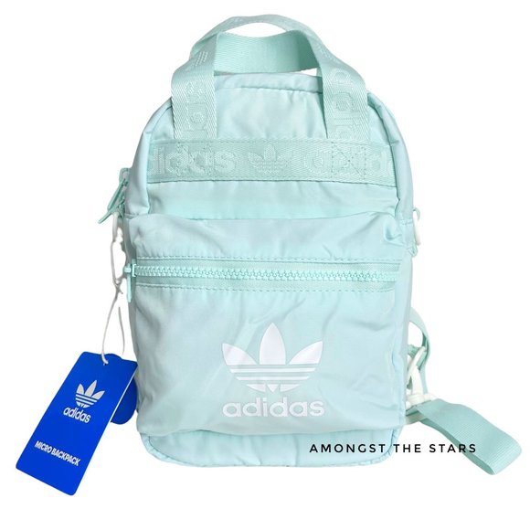 adidas | Bags | Adidas Originals Halo Mint Green Micro 2 Mini Backpack ...